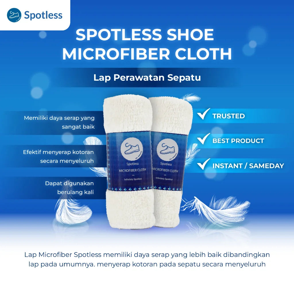 Spotless Microfiber Cloth Lap Handuk Sepatu